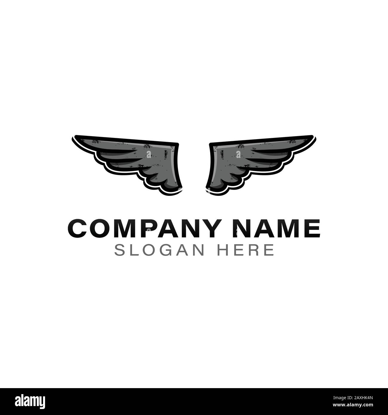 wing logo Ideas. Inspiration logo design. Template Vector Illustration ...