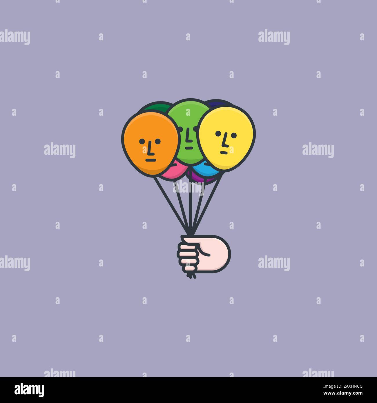 Dissociative identity disorder hi-res stock photography and images - Alamy