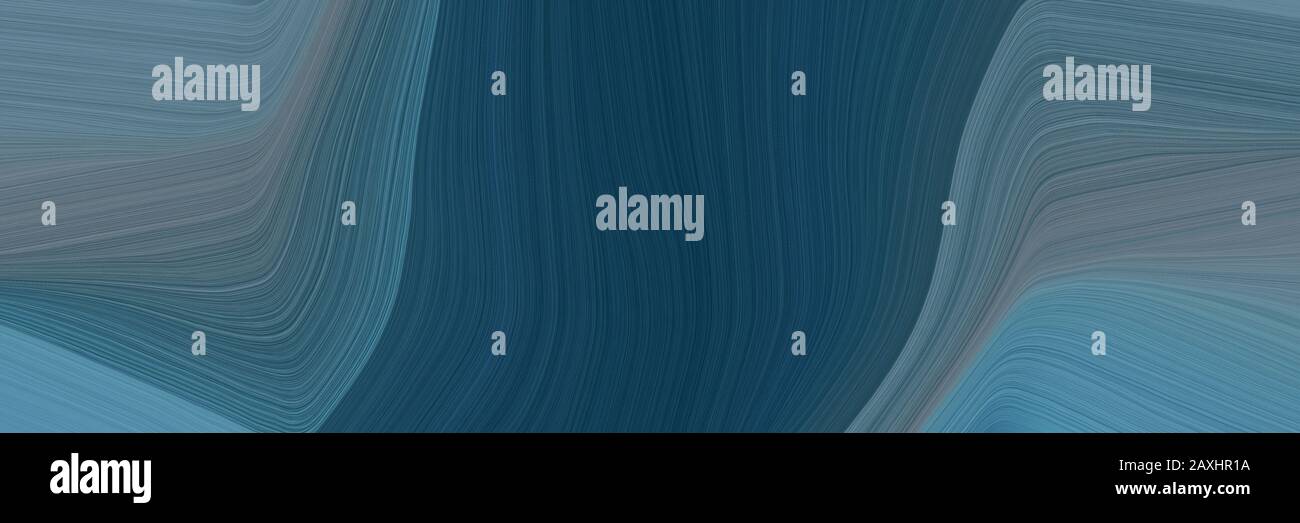 surreal banner with dark slate gray, slate gray and cadet blue colors ...