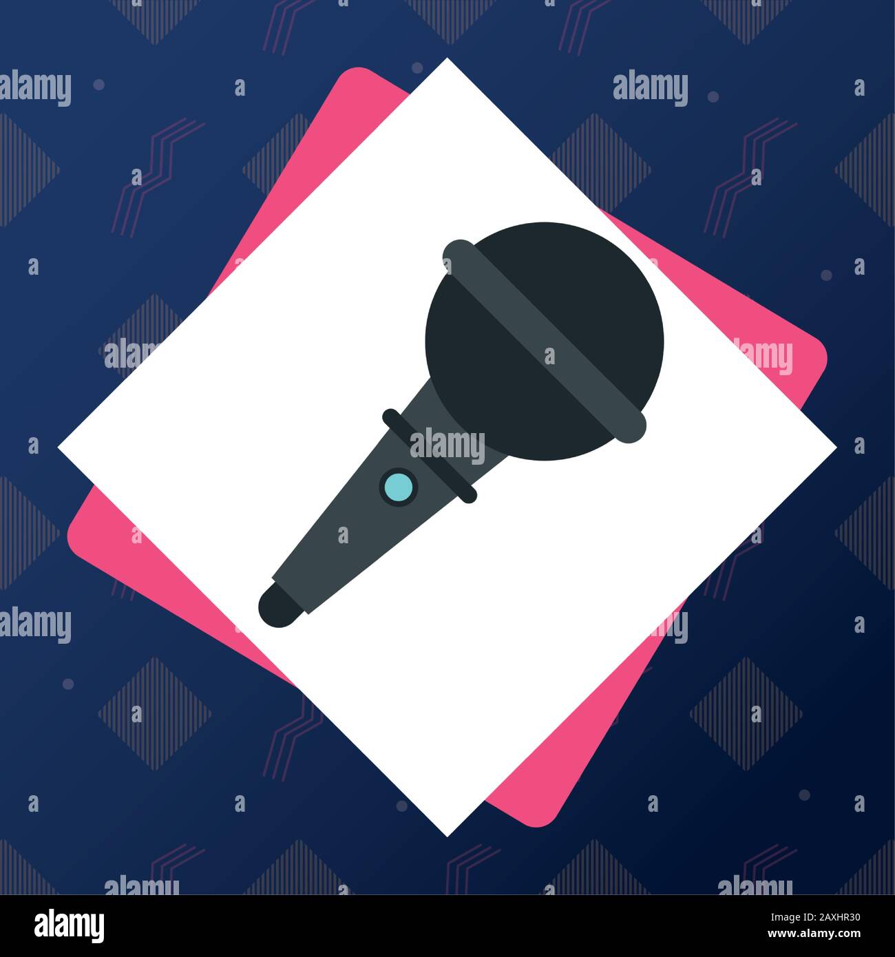 microphone sound device isolated icon Stock Vector Image & Art - Alamy