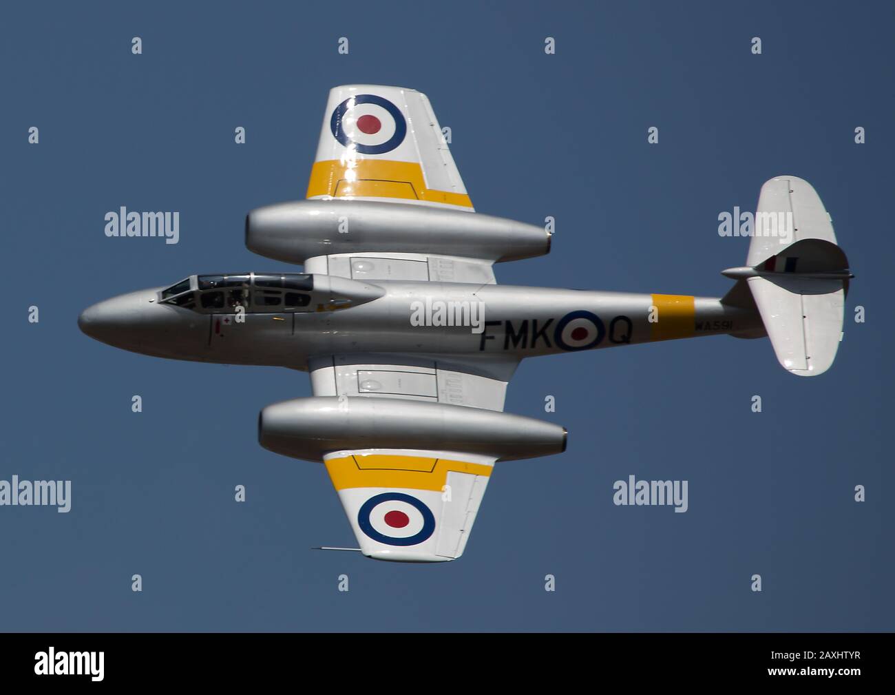 Gloster Meteor T7 Stock Photo - Alamy