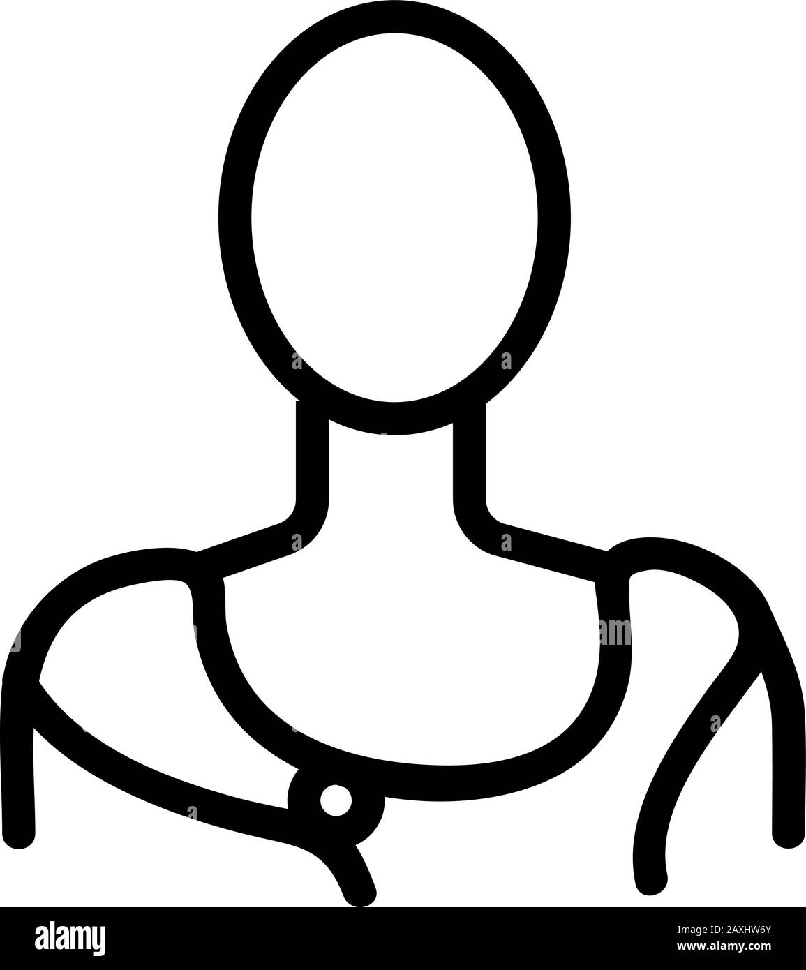 Greece man icon vector. Isolated contour symbol illustration Stock ...