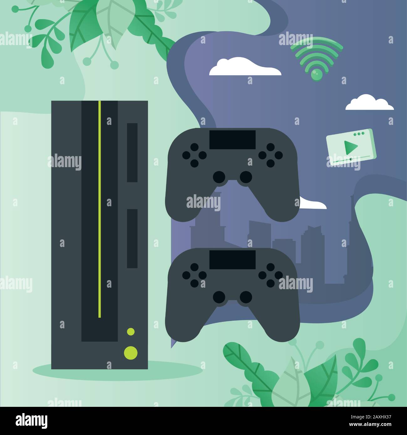 Handle controls Stock Vector Images - Alamy