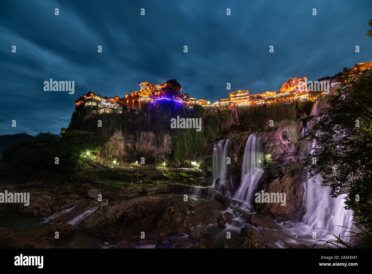 Wangcun waterfall hi-res stock photography and images - Alamy