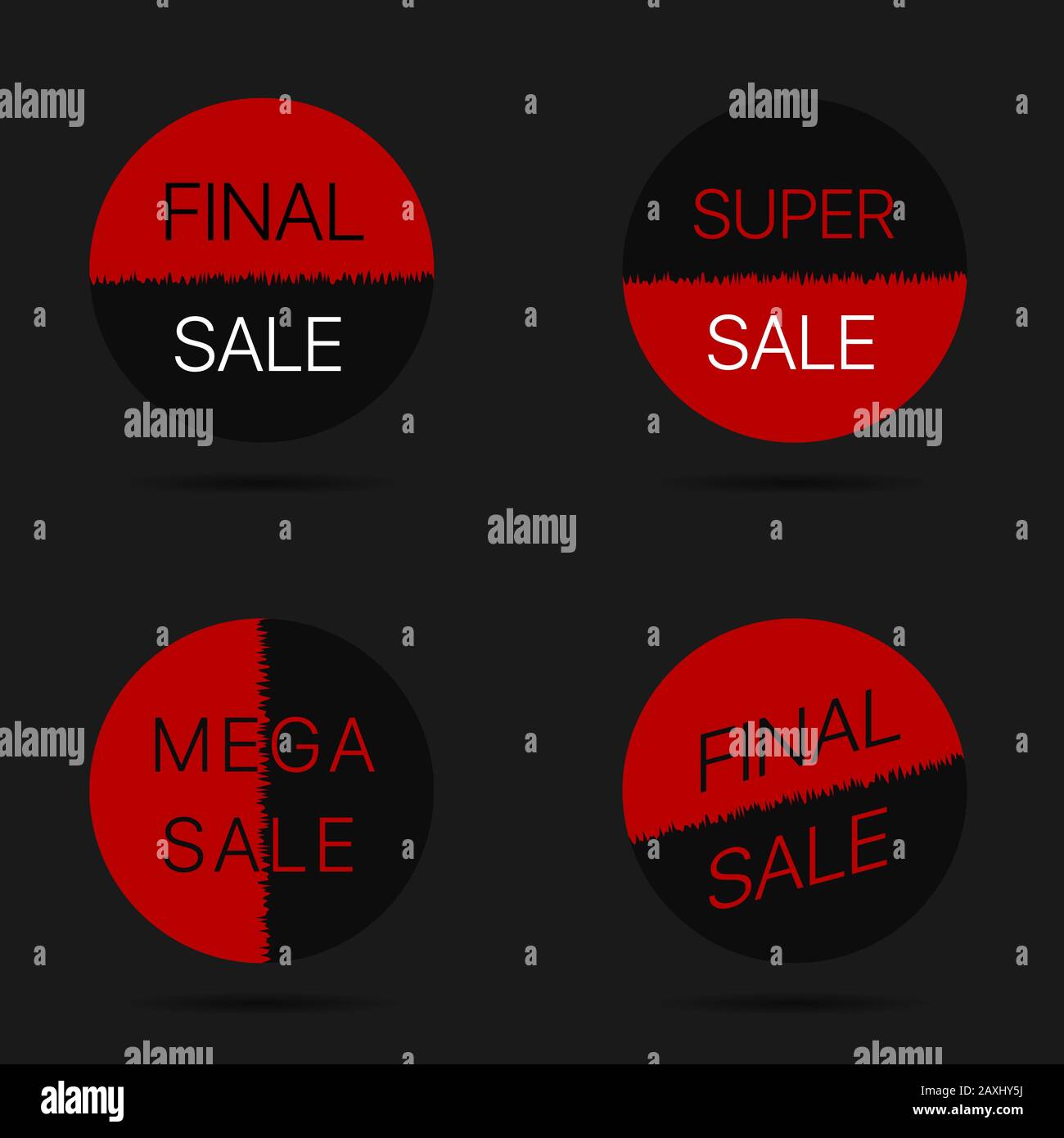 Final Sale labels Stock Vector Image & Art - Alamy