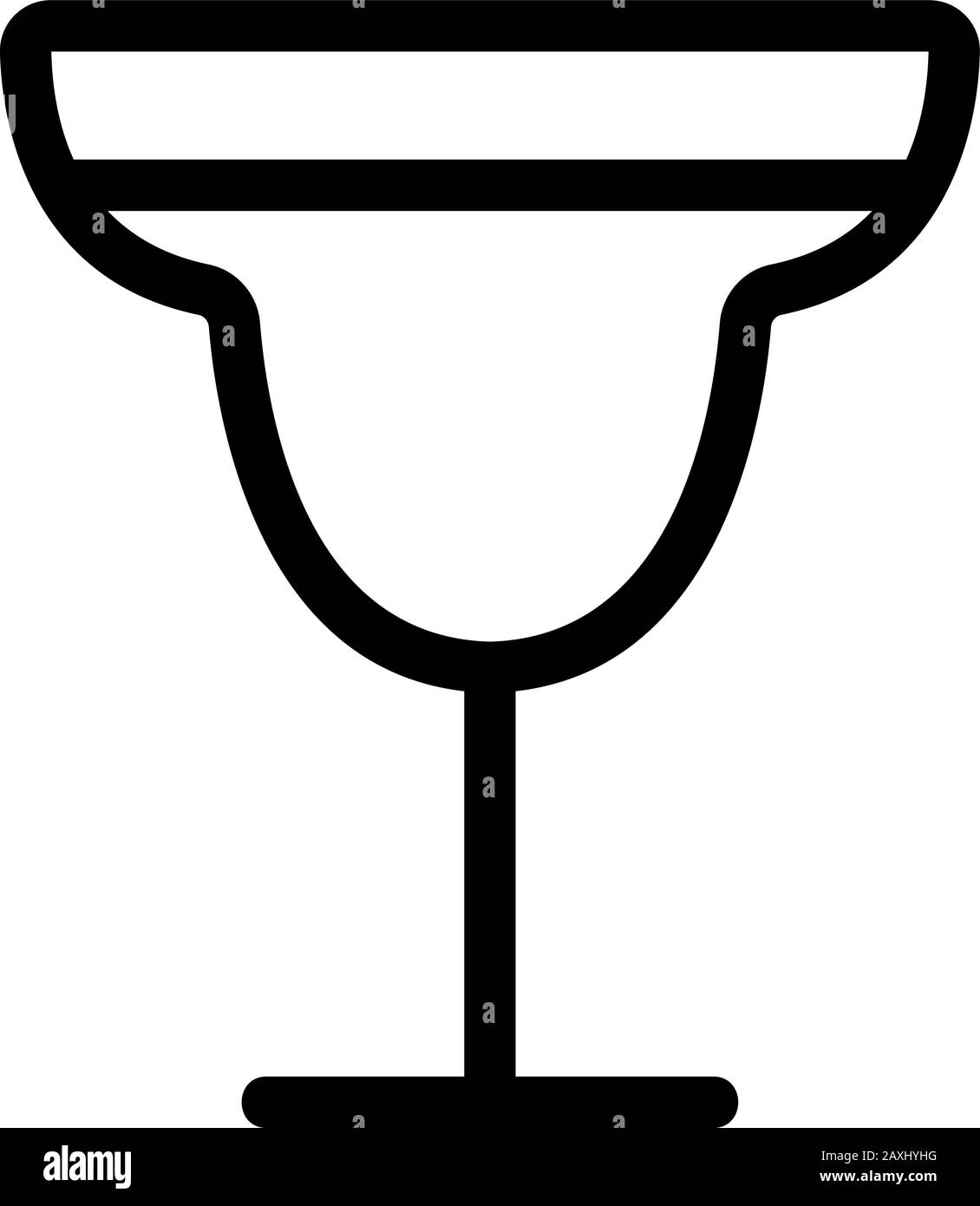 cocktail icon vector. Isolated contour symbol illustration Stock Vector ...