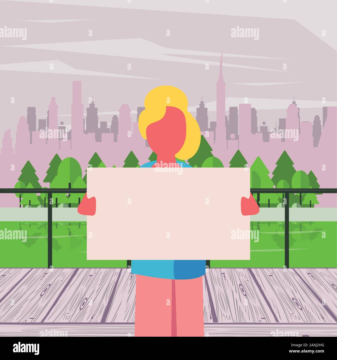 Park protest Stock Vector Images - Alamy