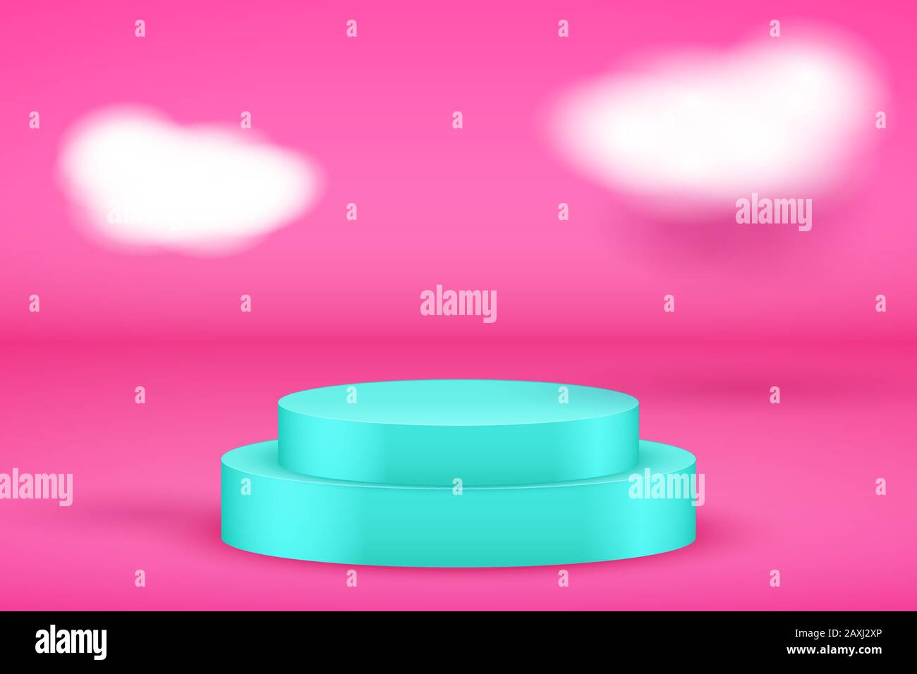 Pink sky clouds Stock Vector Images - Alamy