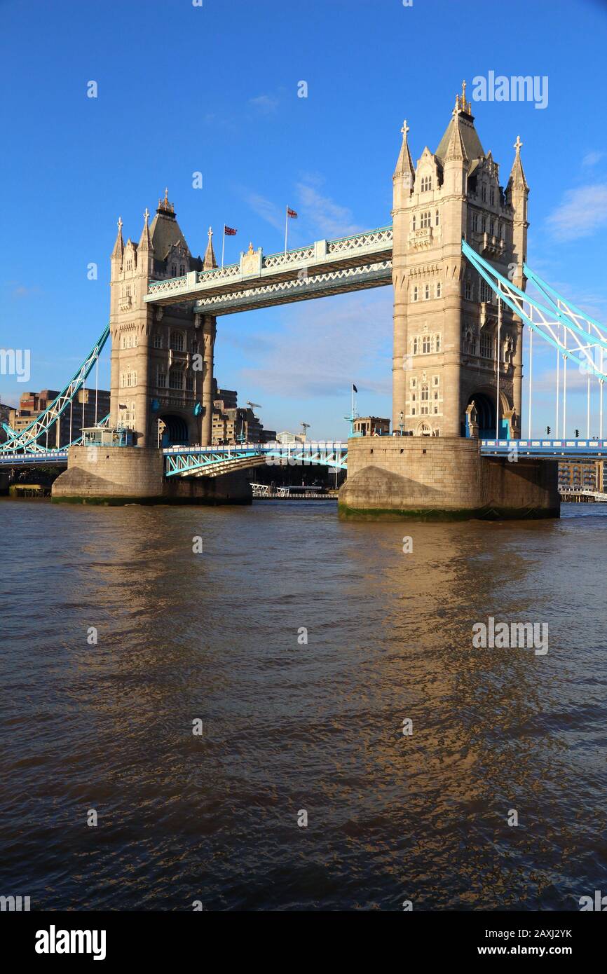 Tower Bridge - landmark in London, United Kingdom Stock Photo - Alamy