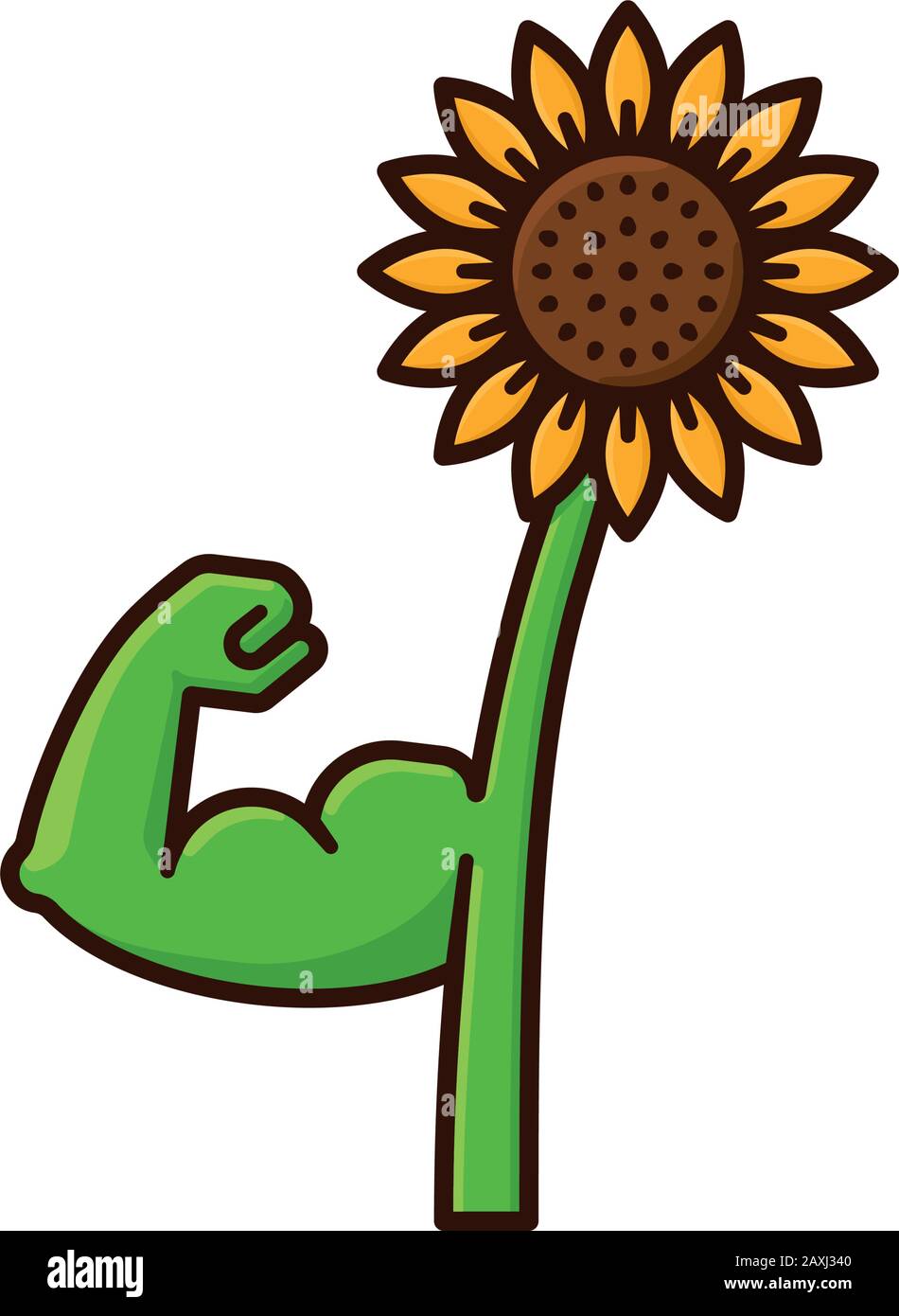 Biceps vector vectors hi-res stock photography and images - Alamy