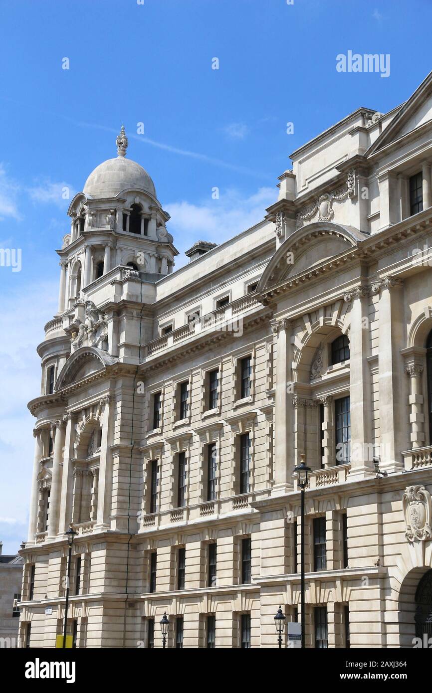 London, UK - governmental building at Whitehall. Old War Office Stock ...