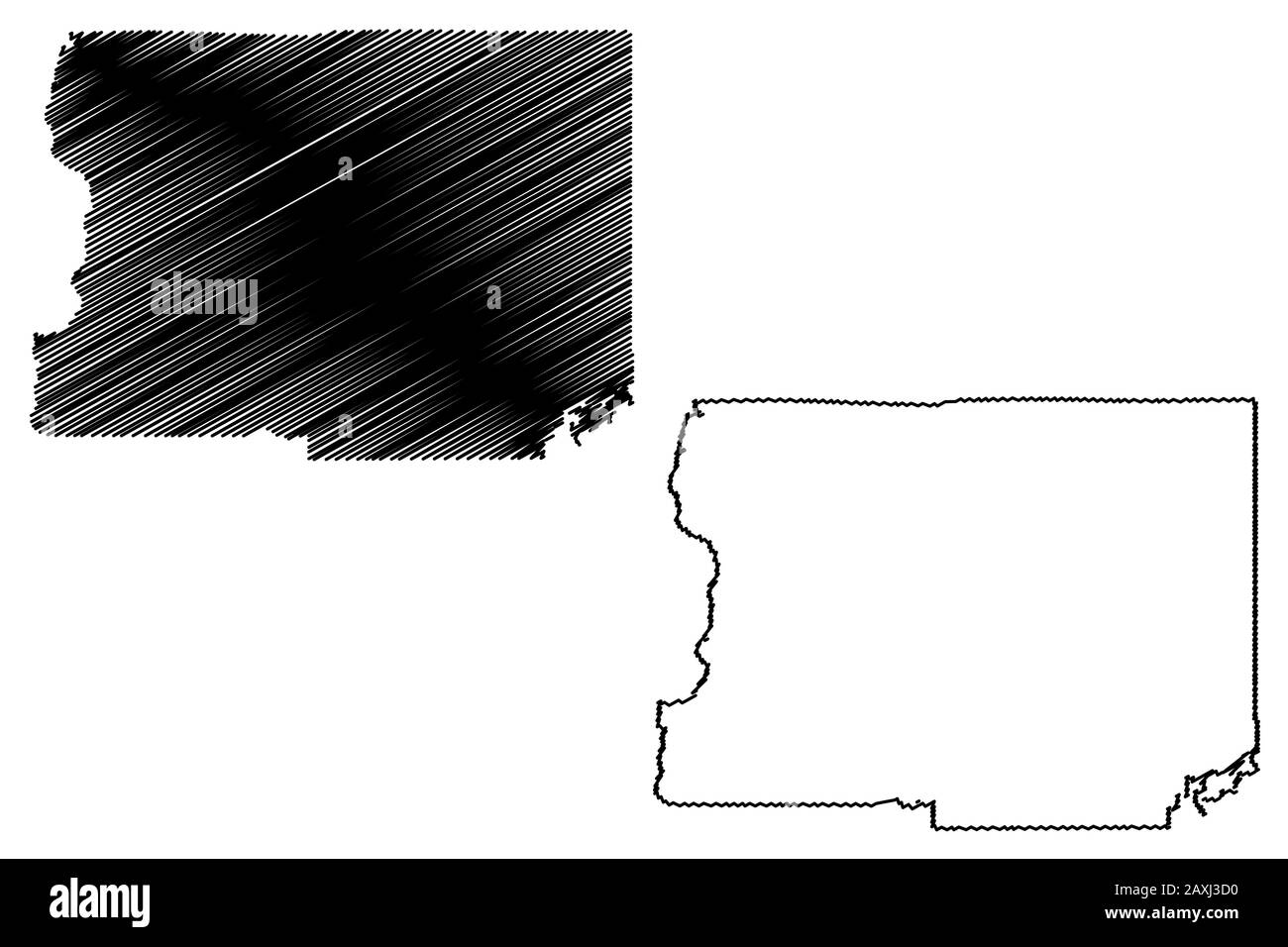 Map of boulder Stock Vector Images - Alamy