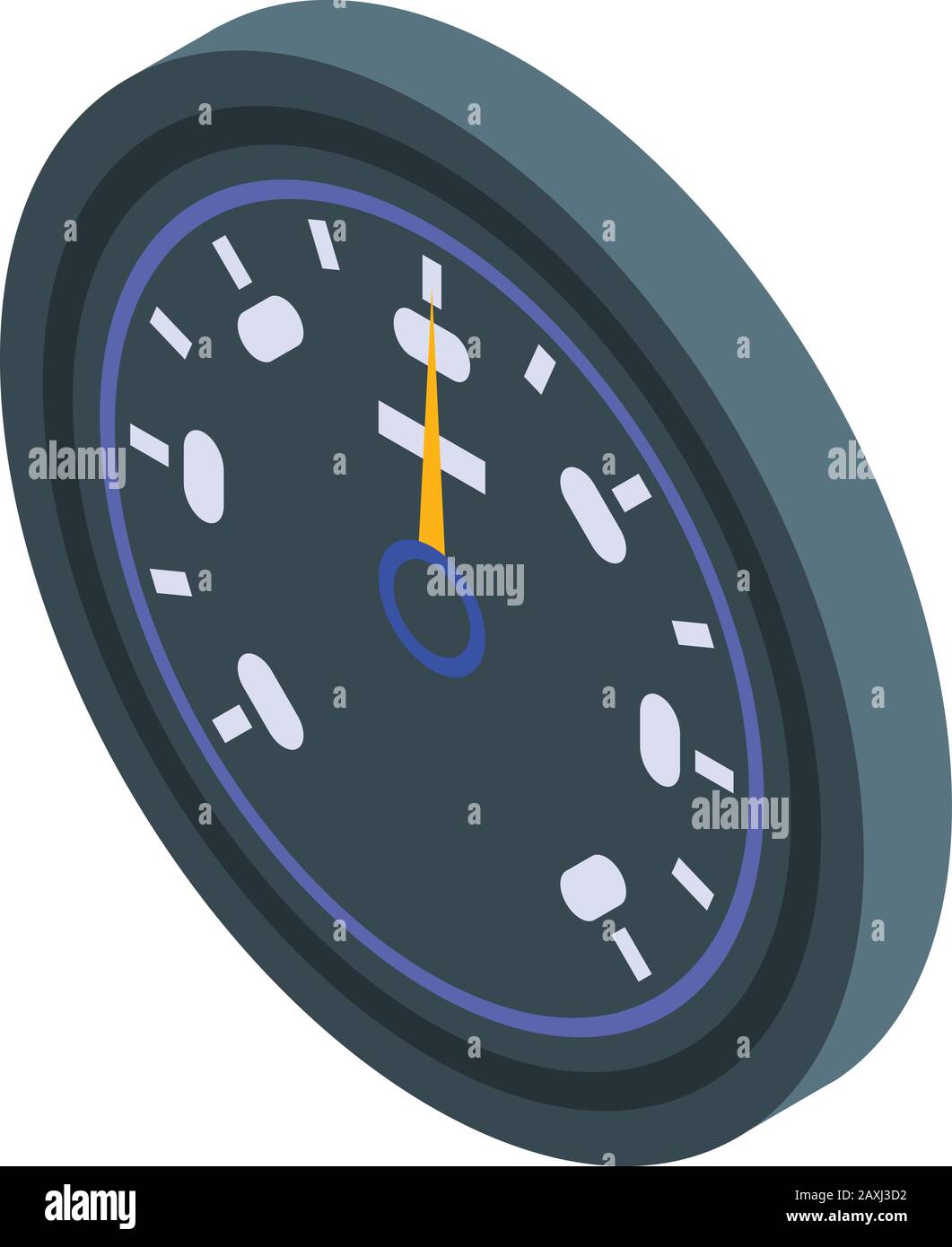 Car speedometer icon, isometric style Stock Vector Image & Art - Alamy