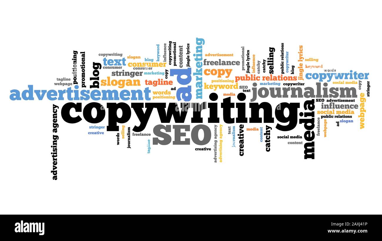 Copywriting - marketing industry issues and concepts tag cloud ...