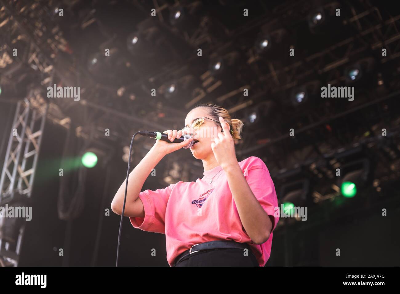 Copenhagen, Denmark 07th, July 2018. The Austrian rapper and singer ...