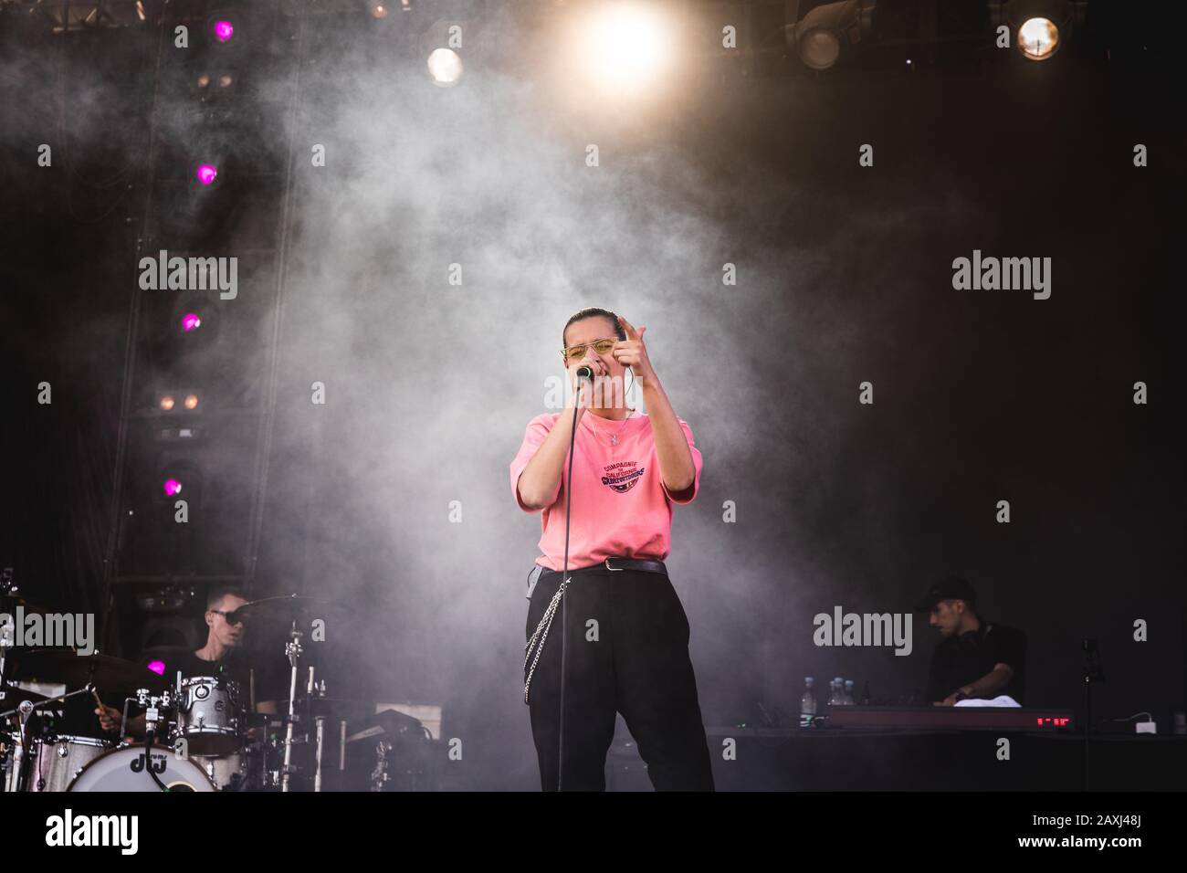 Copenhagen, Denmark 07th, July 2018. The Austrian rapper and singer ...