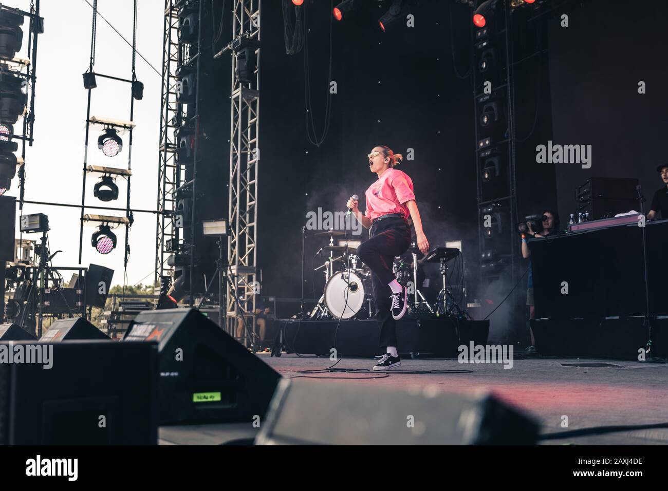 Copenhagen, Denmark 07th, July 2018. The Austrian rapper and singer ...