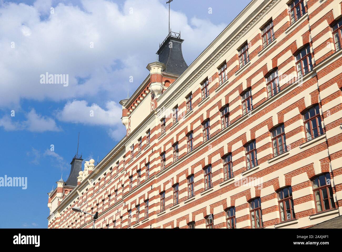 Leipzig industrial city in Saxony, Germany. Plagwitz former industrial ...