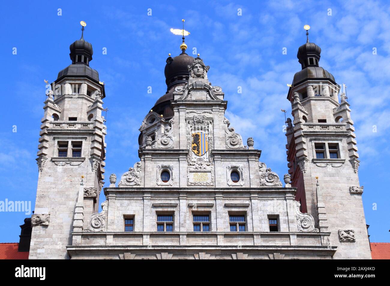 Leipzig City Hall. Architecture in Germany. New City Hall (Neues ...