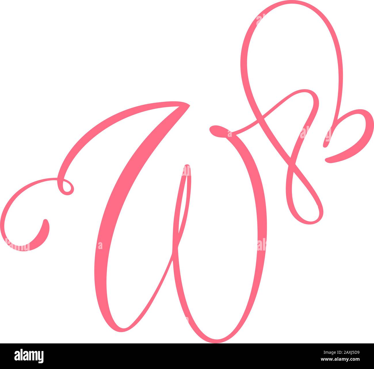 Letter w Cut Out Stock Images & Pictures - Alamy