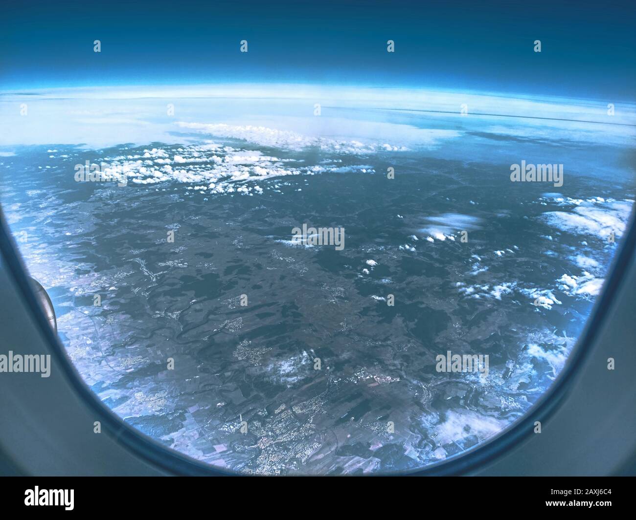 Ocean View From Plane