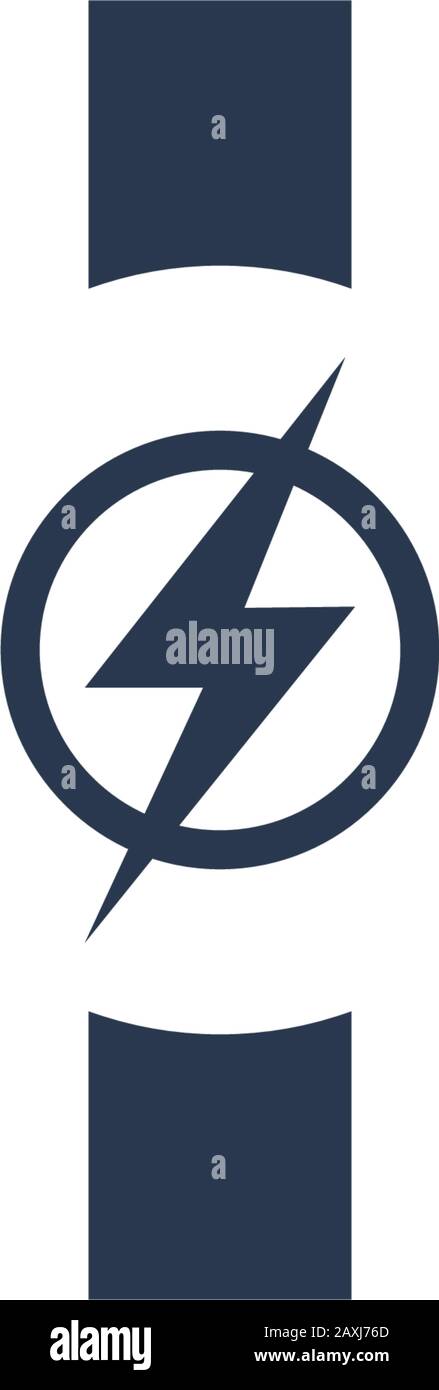 I thunder logo hi-res stock photography and images - Alamy