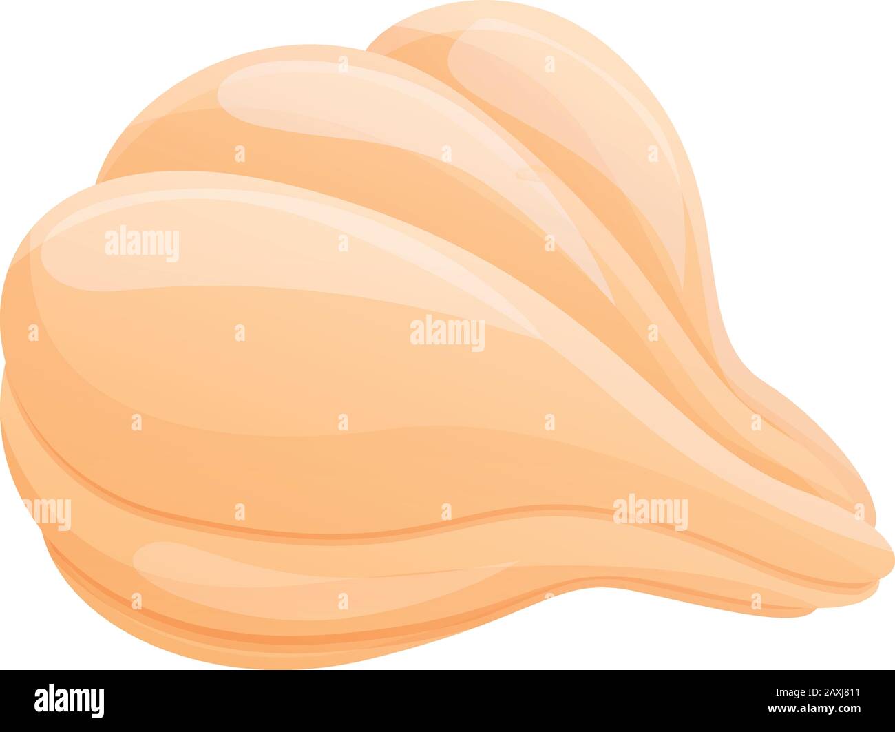 Garlic icon. Cartoon of garlic vector icon for web design isolated on ...