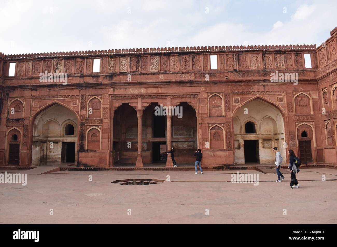 Woman agra fort hi-res stock photography and images - Alamy