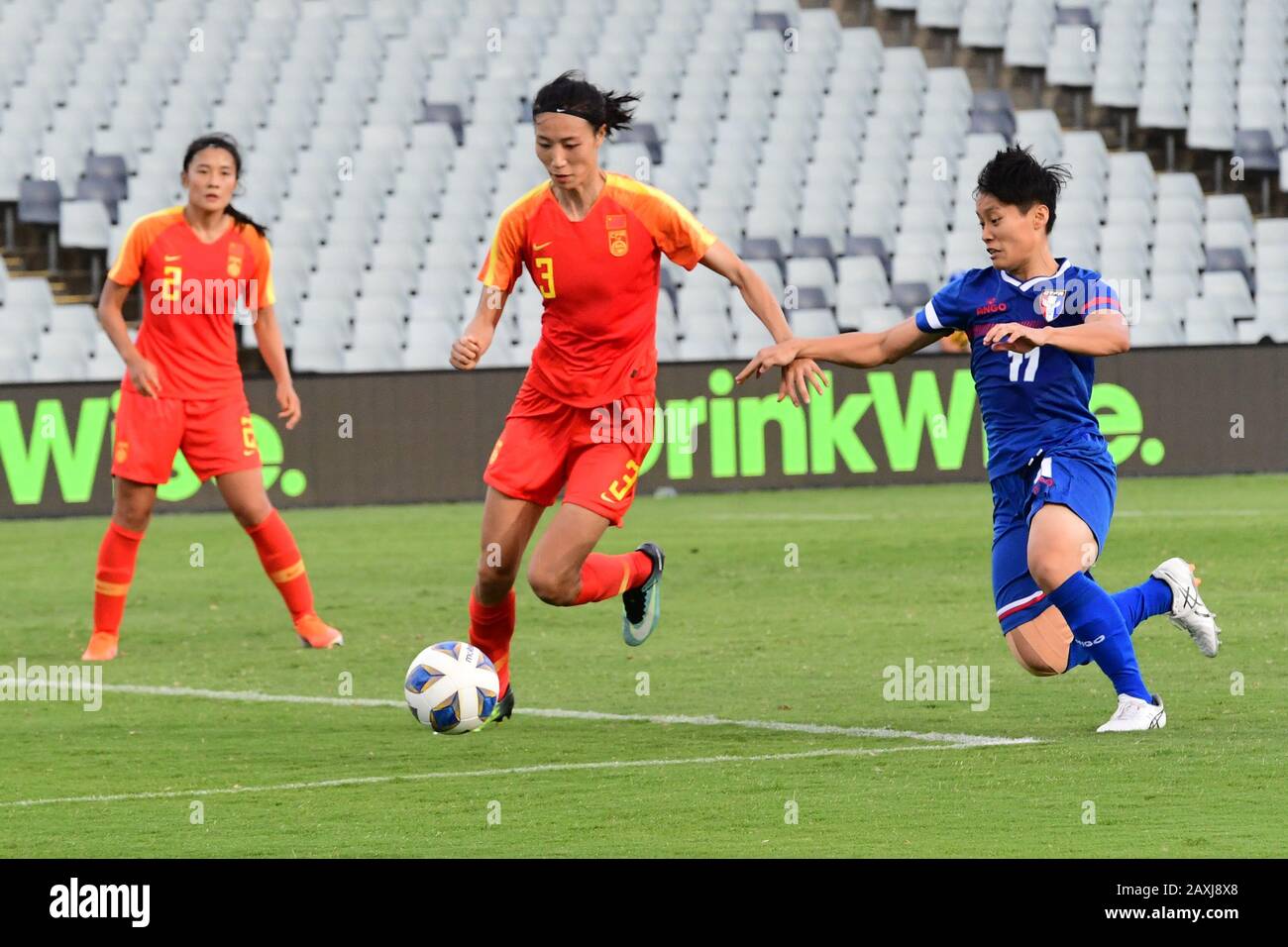 Lin Yuping of China seen in action during the 2020 AFC Women's Olympic ...