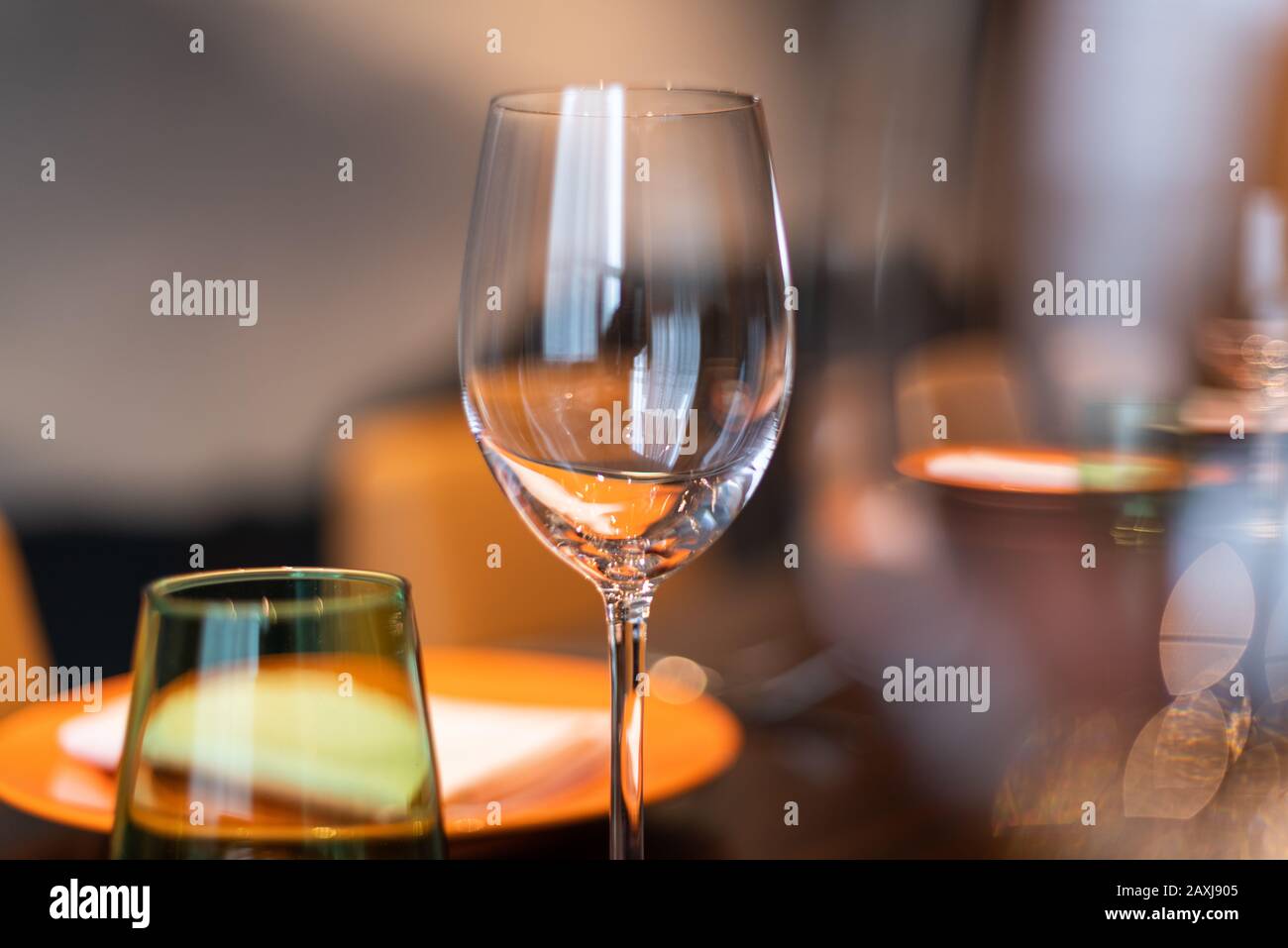 Elegant Table set up Stock Photo - Alamy