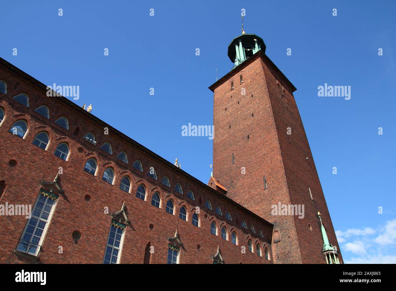 Stockholm City Hall (Stadshuset), Sweden. Local government building ...
