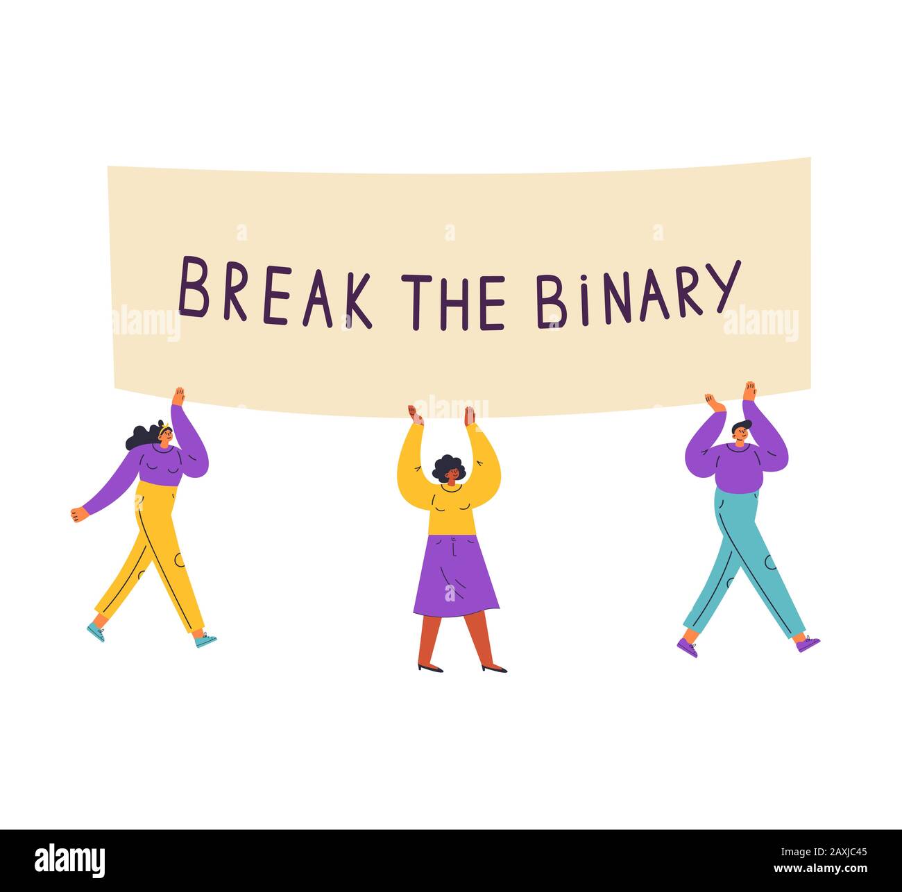 Gender equality sign Cut Out Stock Images & Pictures - Alamy