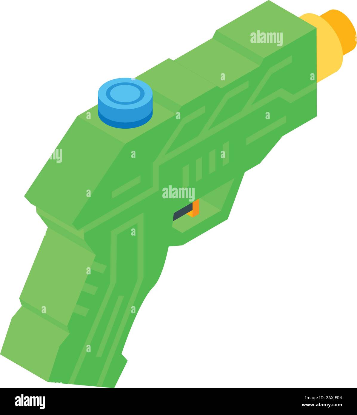 Water blaster icon, isometric style Stock Vector Image & Art - Alamy