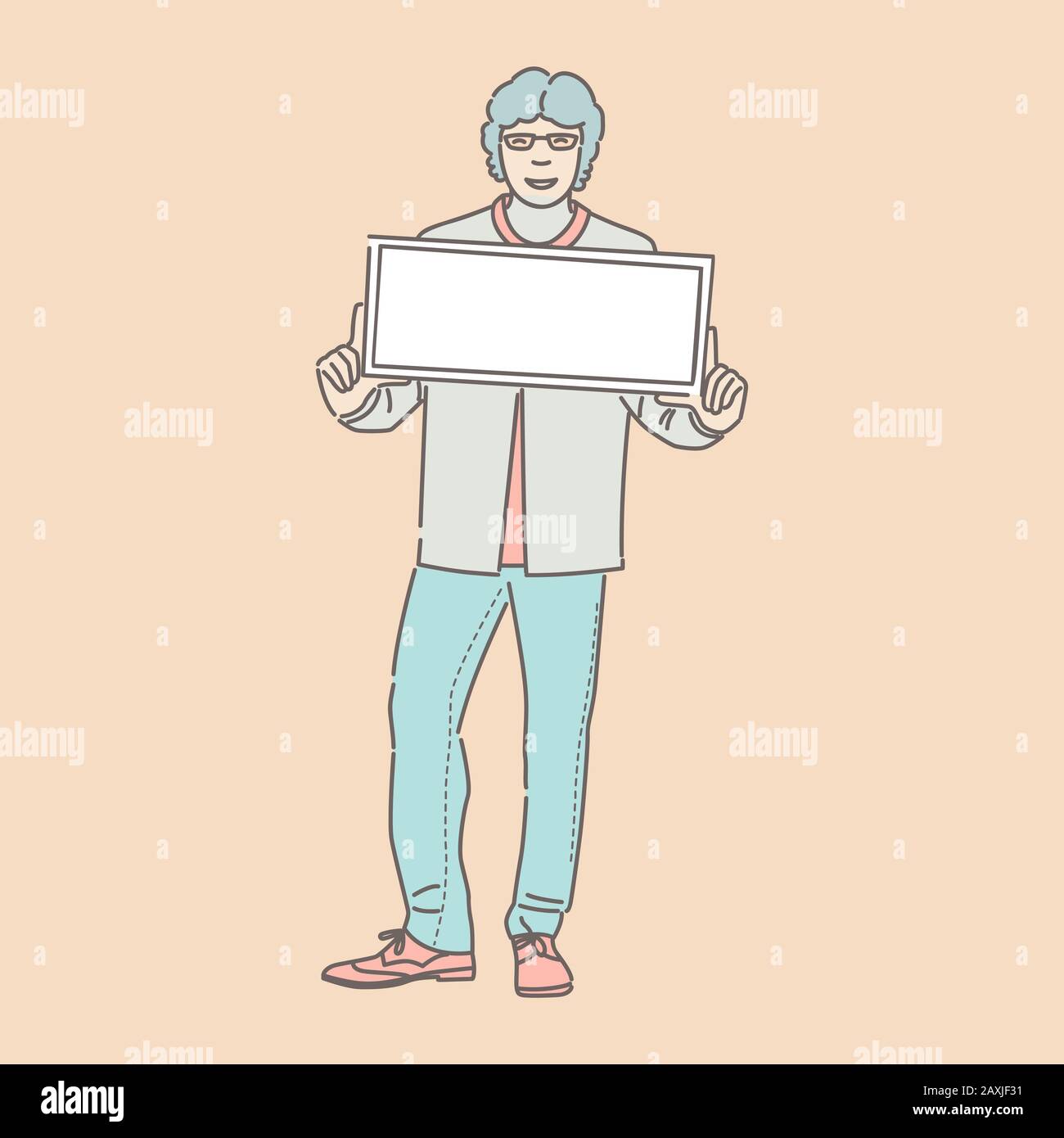 Student protest placard demonstration Stock Vector Images - Alamy