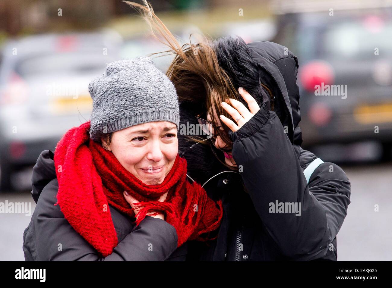 Edinburgh embraces strong winds and rain which see's the A1 and ...