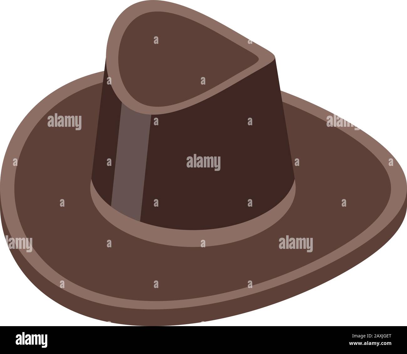 Cowboy hat icon, isometric style Stock Vector Image & Art - Alamy