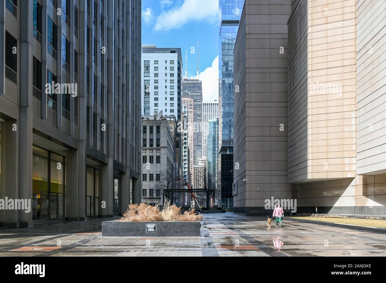 Chicago skyline hancock 2019 hi-res stock photography and images - Alamy