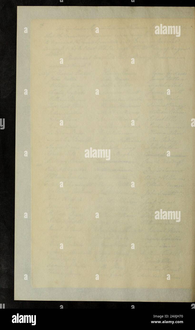 Journal of sessions and votes [manuscript] Stock Photo - Alamy