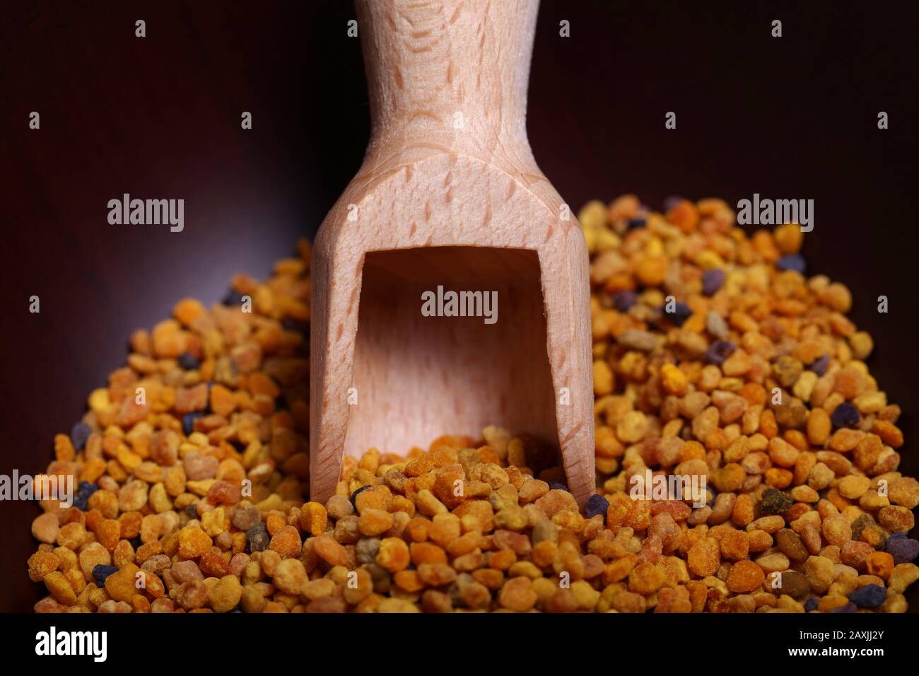 Pollen grains food bee honey Stock Photo - Alamy