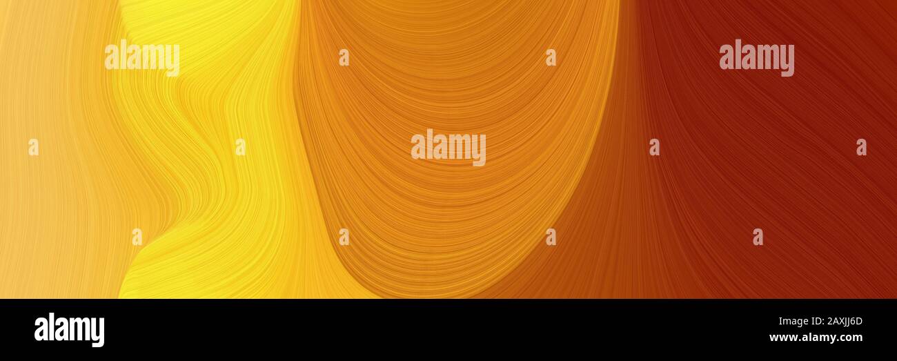 colorful header design with golden rod, pastel orange and maroon colors ...