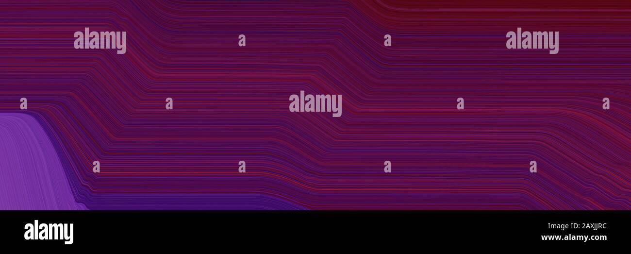 modern designed horizontal header with very dark magenta, dark slate ...