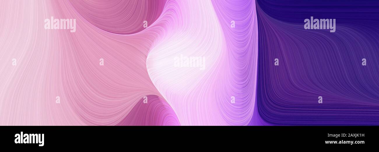 decorative header design with indigo, thistle and antique fuchsia ...