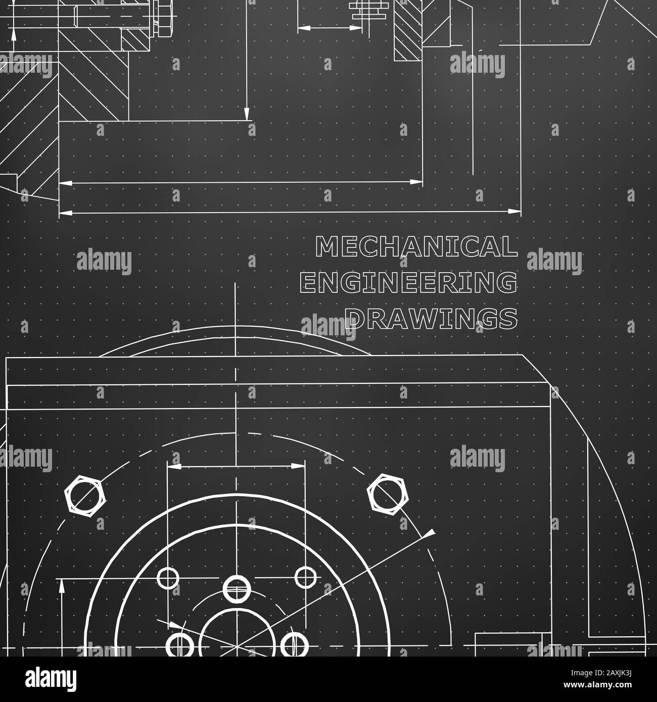 Mechanics. Technical design. Engineering style. Mechanical. Corporate ...