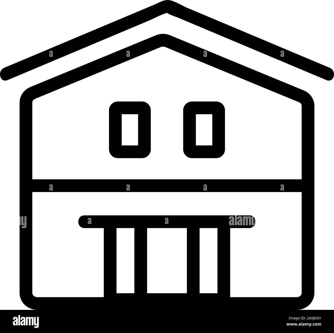 Grain factory amsterdam Stock Vector Images - Alamy