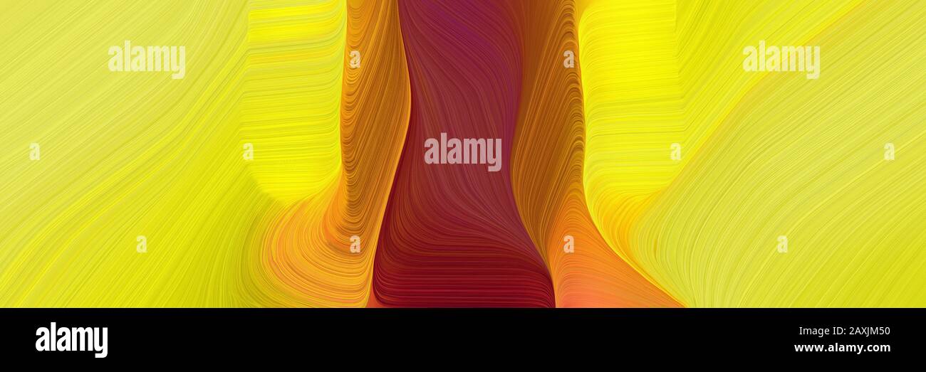 surreal banner design with saddle brown, gold and bronze colors ...