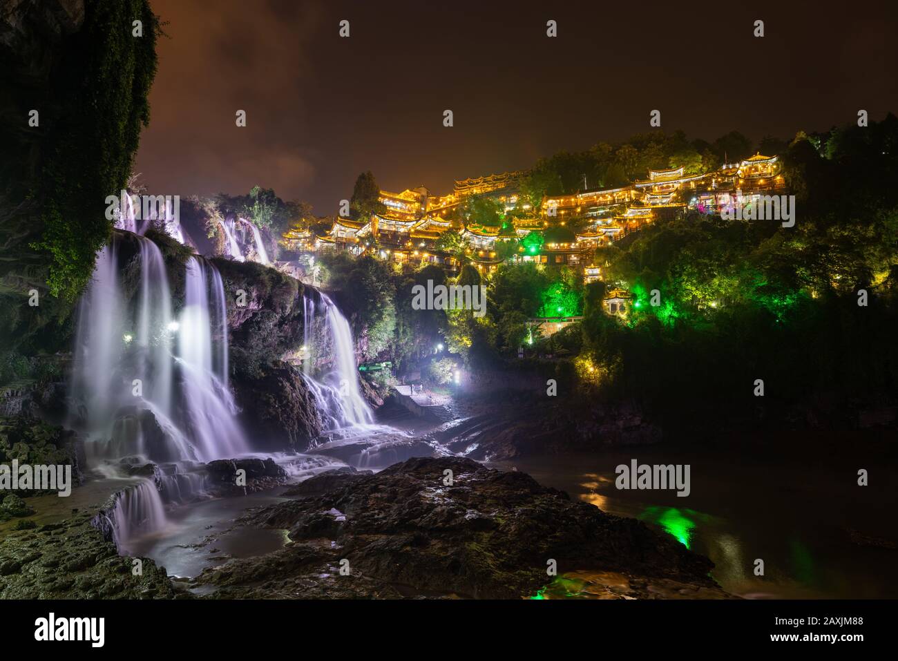 The Furongzhen Water in Hunan China Stock Photo - Alamy