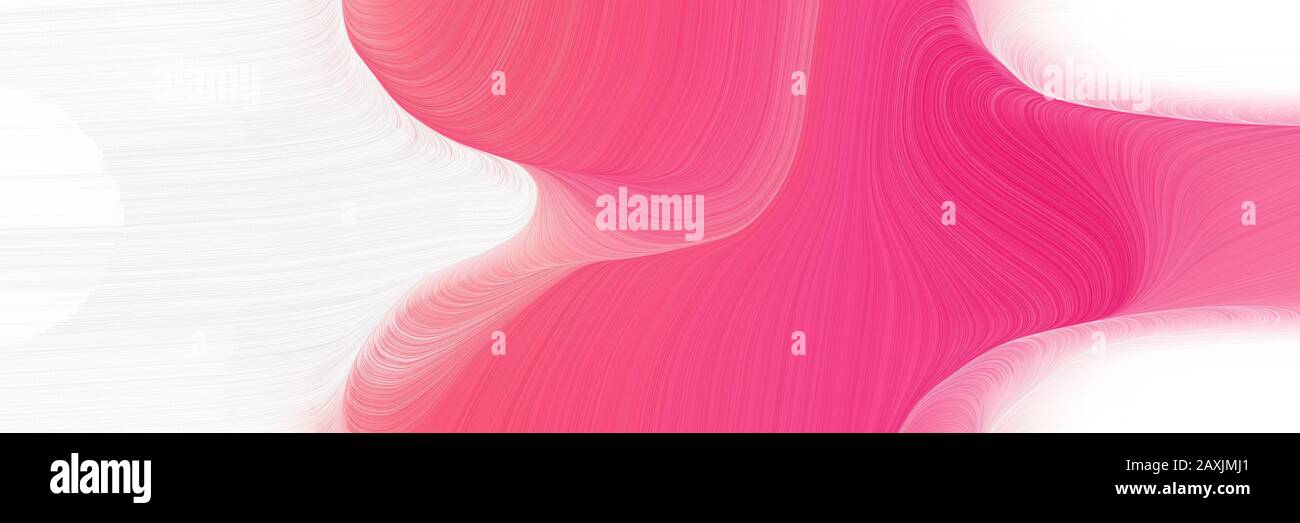 colorful header design with pale violet red, mulberry and white smoke ...