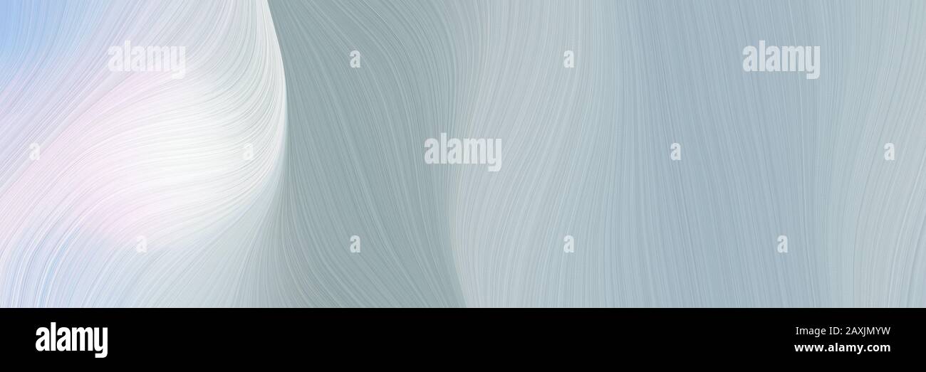 artistic designed horizontal header with ash gray, pastel blue and ...