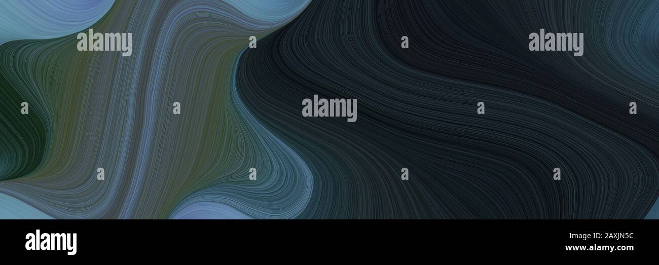 moving designed horizontal header with very dark blue, slate gray and ...