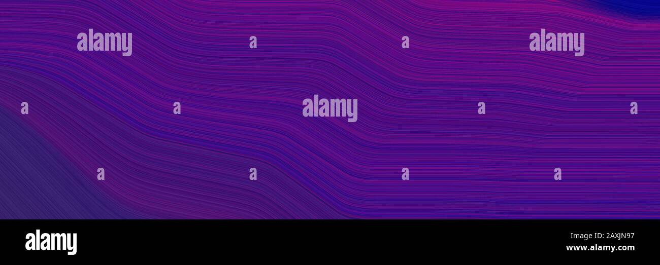 decorative designed horizontal banner with indigo, purple and midnight ...